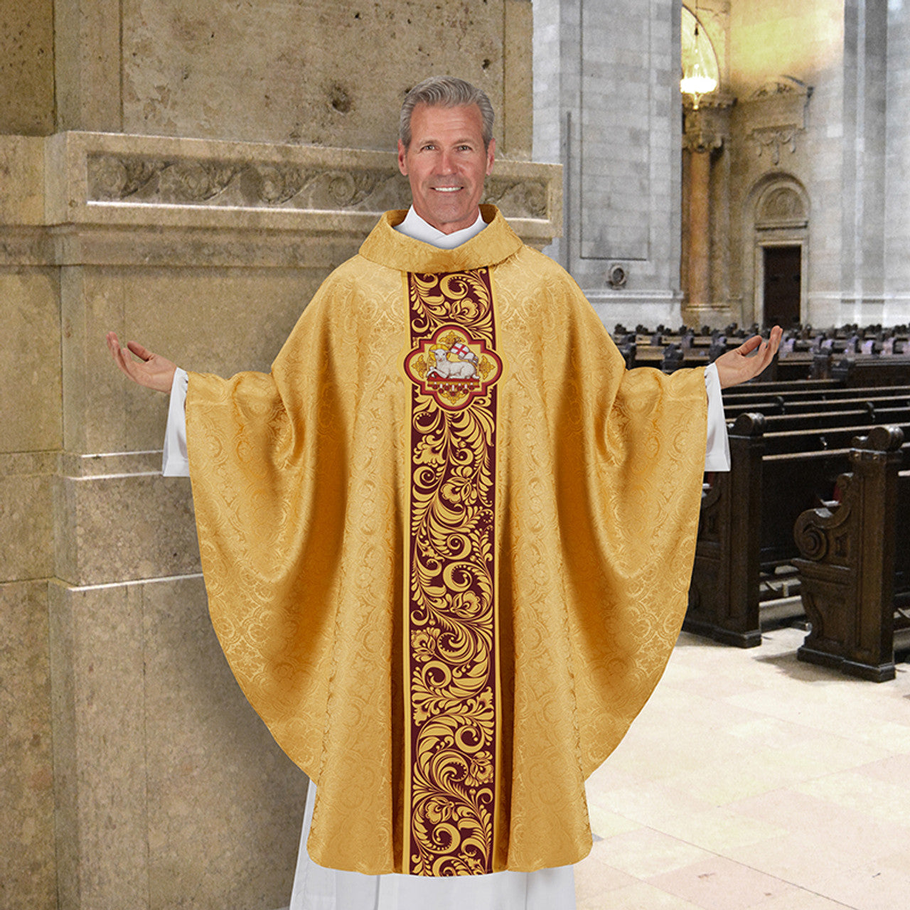 Agnus Dei Collection Chasuble – CFaithS