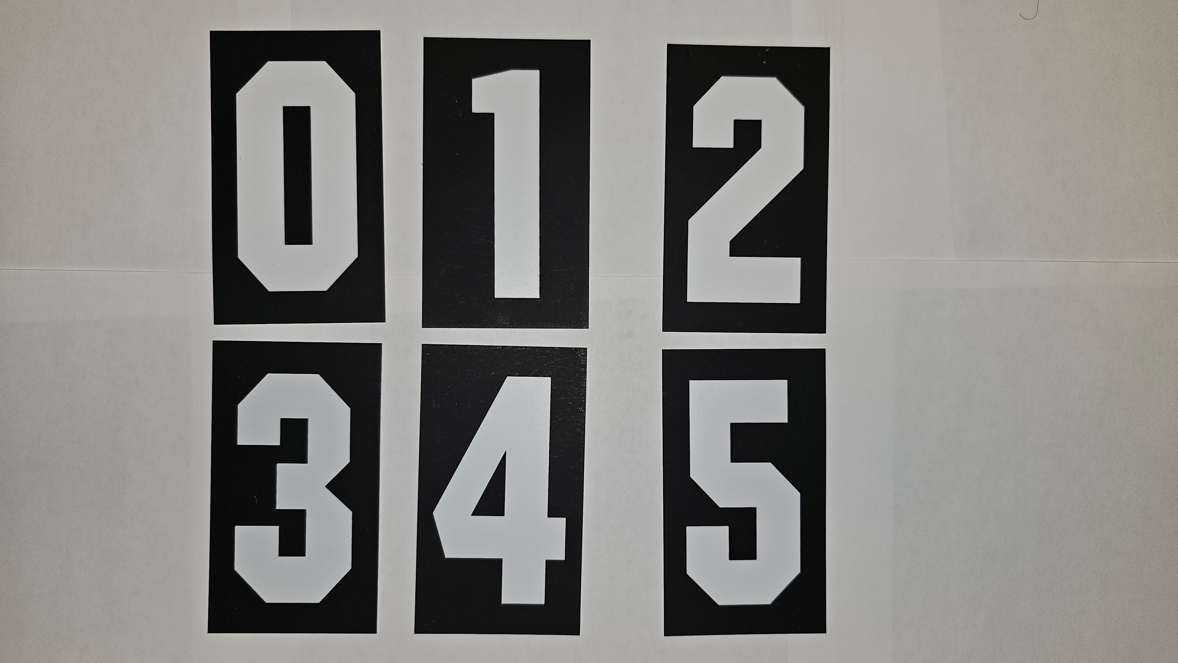 Register Board Number Set – CFaithS