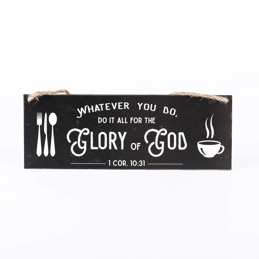 Metal Wall Décor with Rope | Faith & Inspirational Hanging Wall Art ...