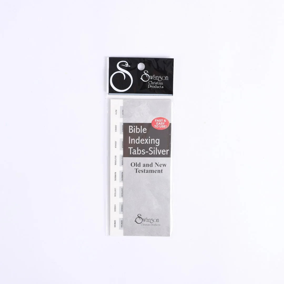 Bible Index Tabs Silver Swanson Pack of 10 – CFaithS