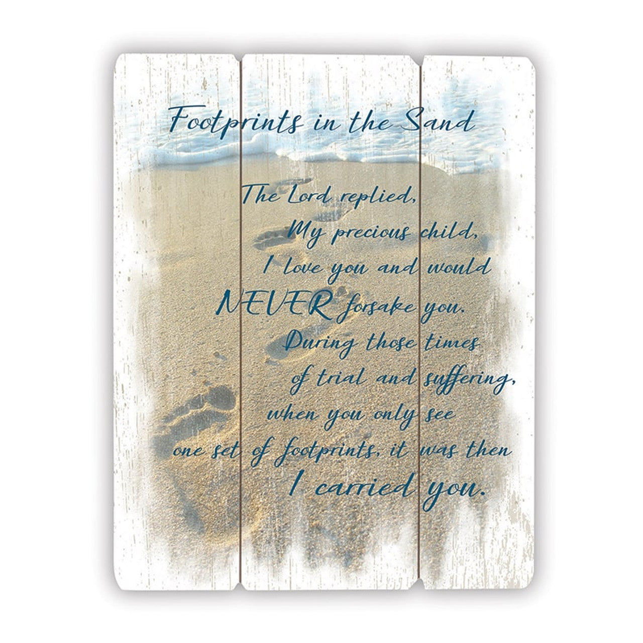 Wood Pallet Sign - Footprints – CFaithS