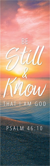 Foundation Series "Psalm 46:10" Banner - 2' x 6' – CFaithS