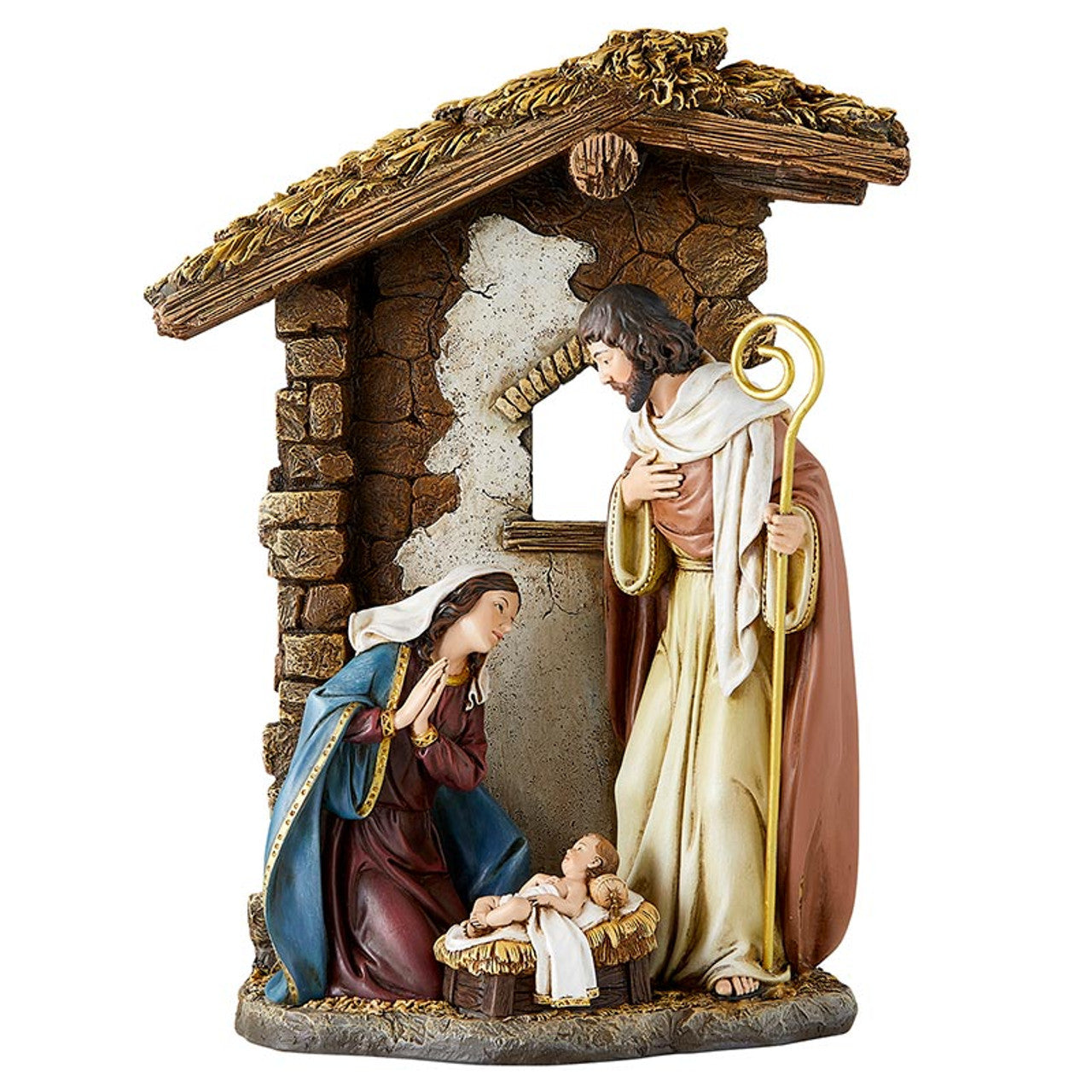 10'' Bethlehem Stable Statue – CFaithS
