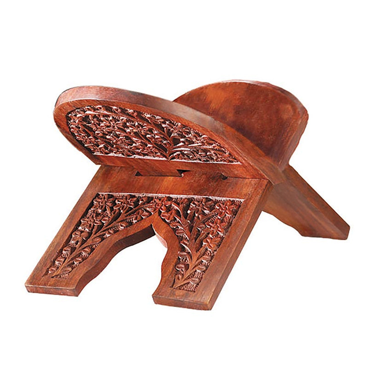 Carved Wood Bible Stand – CFaithS