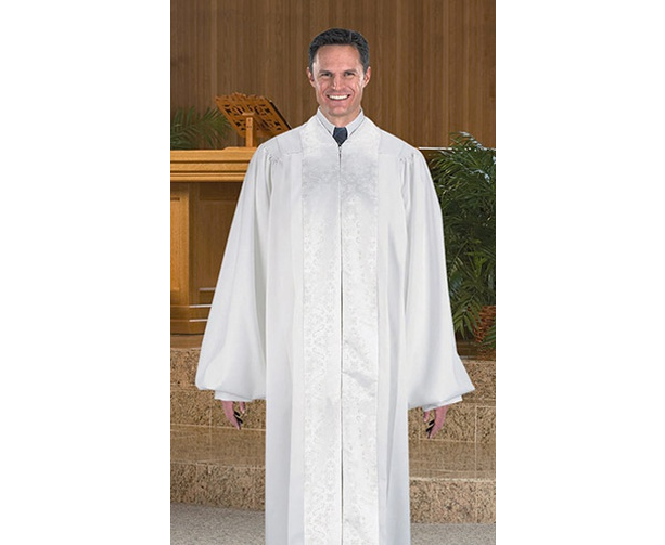 Jacquard Trimmed Pulpit Robe – CFaithS