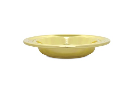 Artistic Solid Brass Large Offering Plate – CFaithS