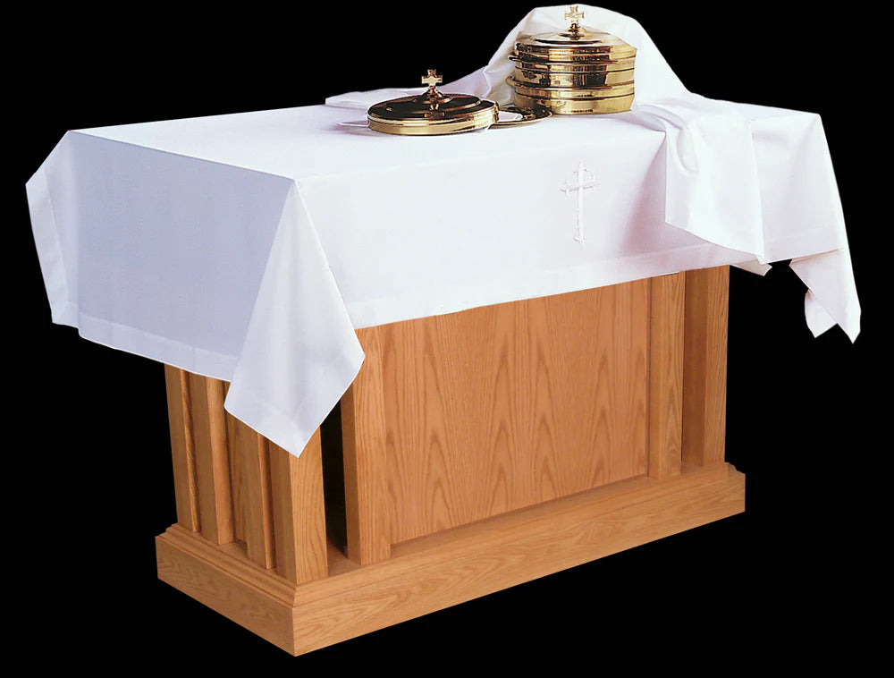 Communion Element Cover with Latin Cross – CFaithS