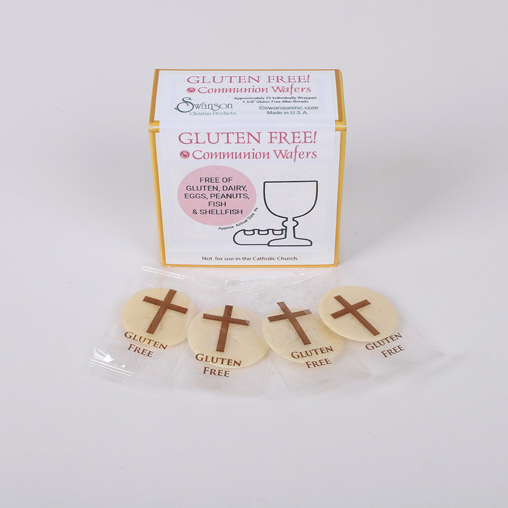 Communion Wafers Gluten-Free Individually Wrapped 25 CT. – CFaithS
