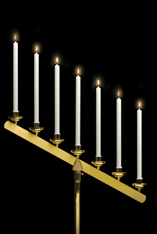 Stearic Molded Altar Candles | 7/8" x 17 1/2" | box of 18 – CFaithS